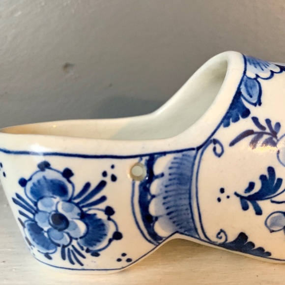 Accents | Vintage Collectible Ceramic Dutch Shoe | Poshmark